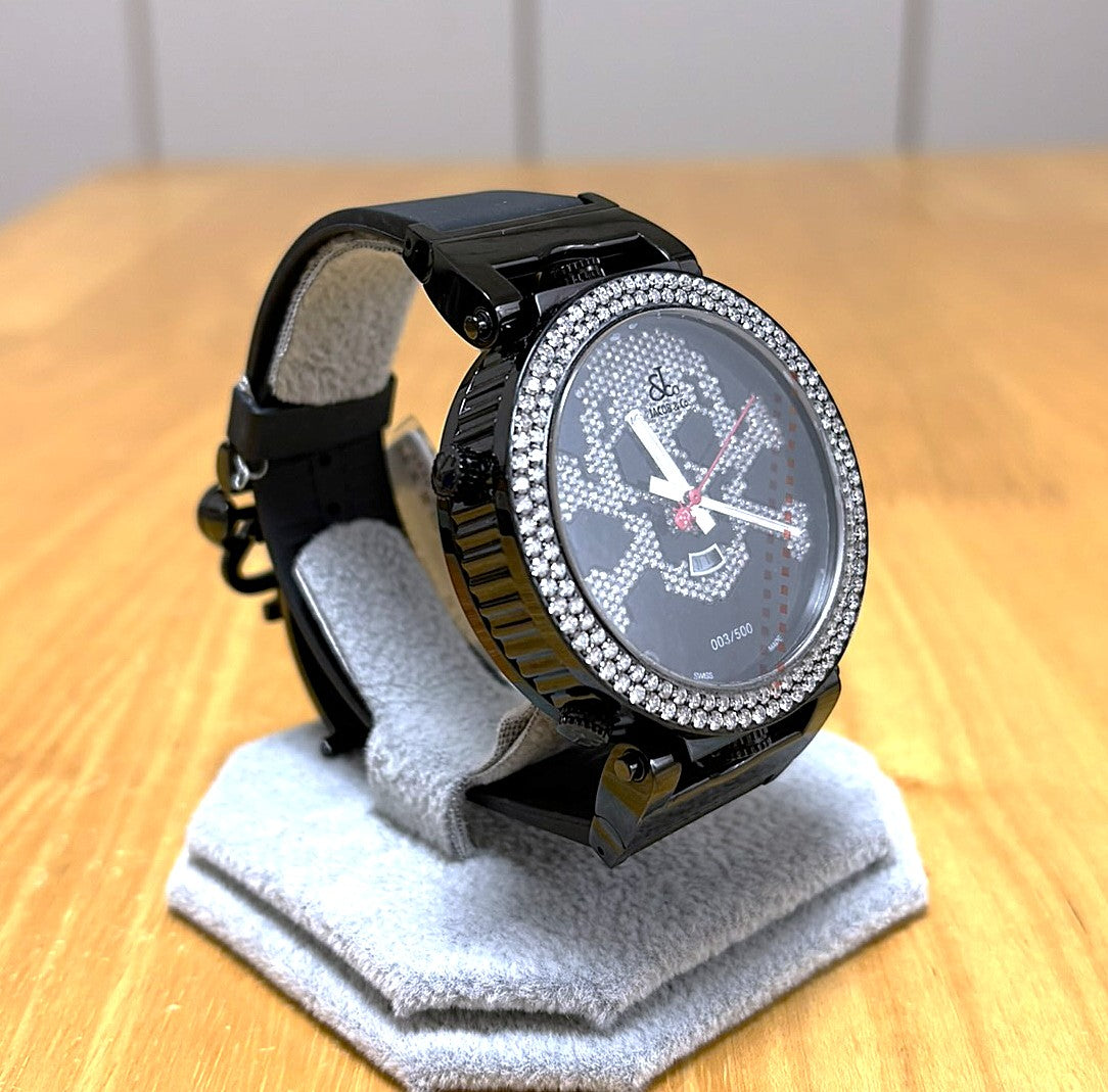 Jacob & Co. 6 Time Zone Diamond-Set Luxury Watch – Ref. JC-LG6D Unworn ...